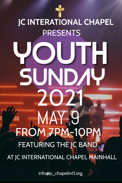 youth service poster Template | PosterMyWall