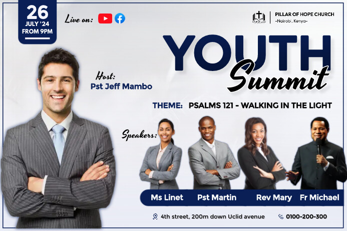 Youth Summit Template | PosterMyWall