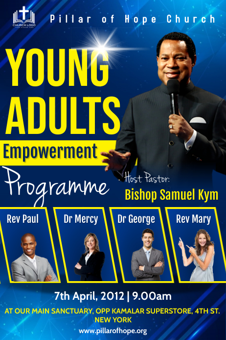 Youth summit Template | PosterMyWall