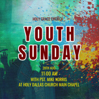 youth Sunday Template | PosterMyWall