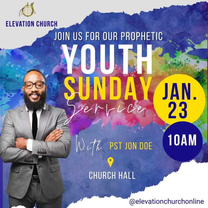 Copy of youth Sunday (1) | PosterMyWall