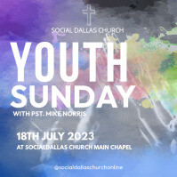 youth Sunday Template | PosterMyWall