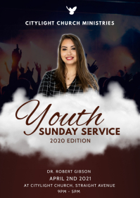youth church flyer Template | PosterMyWall