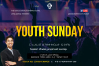 Youth Sunday Service Template | PosterMyWall