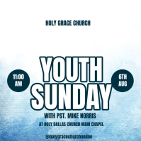 YOUTH SUNDAY Template | PosterMyWall