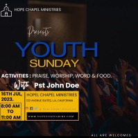 youth sunday Template | PosterMyWall