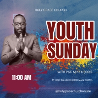 youth sunday Template | PosterMyWall