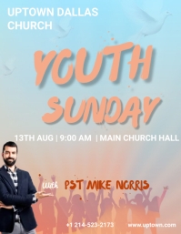 youth sunday Template | PosterMyWall