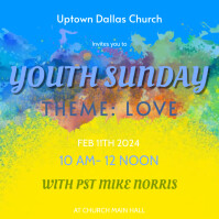 youth Sunday Template | PosterMyWall