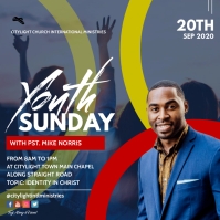 youth sunday church flyer design Template | PosterMyWall