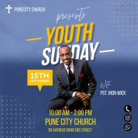 youth sunday Template | PosterMyWall