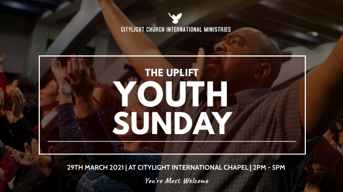 YOUTH SUNDAY flyer Template | PosterMyWall