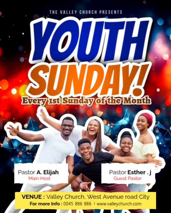 Youth sunday ministry fellowship church worship service empowerment ...