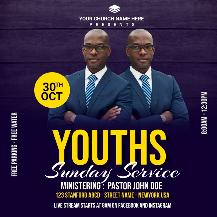 Copy Of Youth Sunday Service PosterMyWall copy-of-youth-sunday-service-postermywall