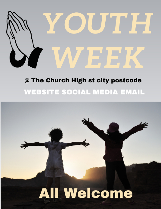 Copy of YOUTH WEEK | PosterMyWall