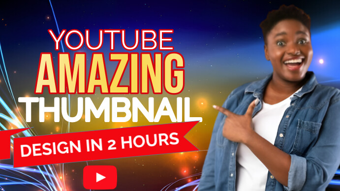 Youtube Amazing Thumbnail Youtube Thumbnail Template | PosterMyWall