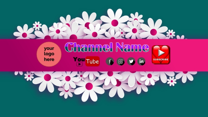 Copy of YouTube banner art | PosterMyWall