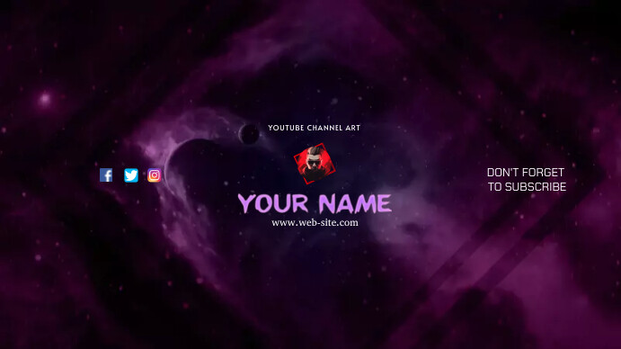 Copy of youtube banner art | PosterMyWall