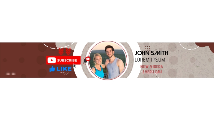 Copy of youtube banner cover | PosterMyWall