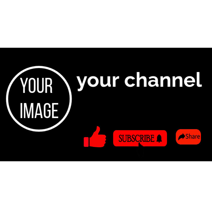 youtube banner Template | PosterMyWall