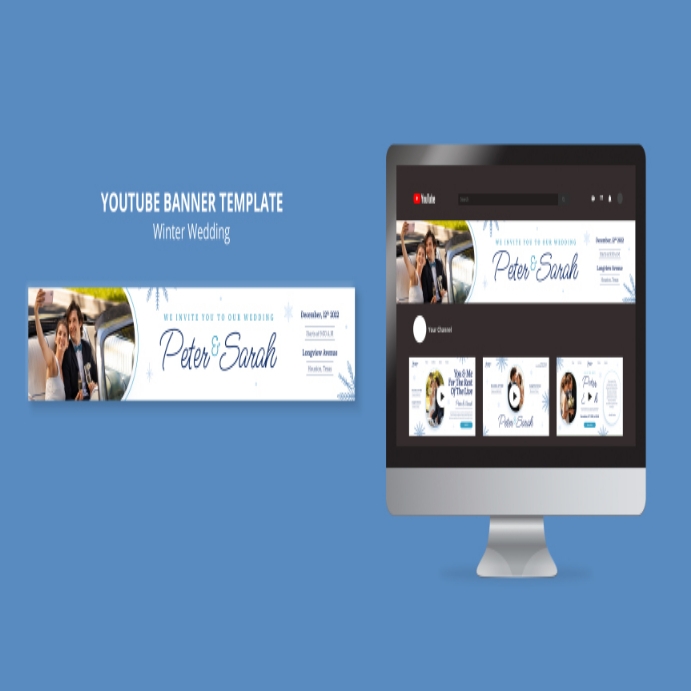 Copy of youtube banner template | PosterMyWall