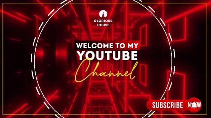 youtube channel art, welcome, social media co Template | PosterMyWall