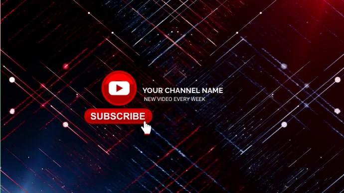 Youtube channel art cover template and youtub | PosterMyWall