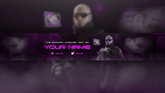 Youtube Channel Art Template | PosterMyWall