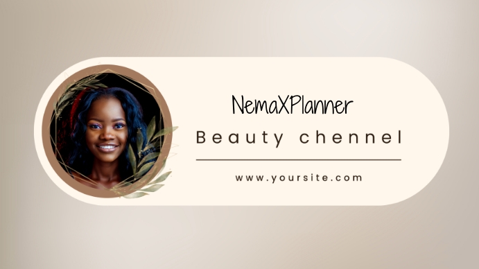 Youtube Channel Banner Template | PosterMyWall