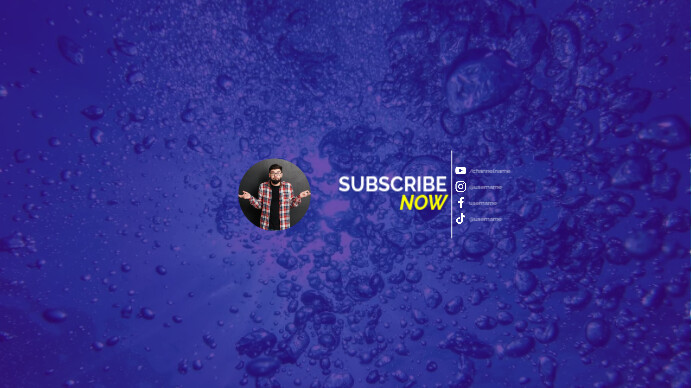 Youtube Channel Cover Art Template | PosterMyWall