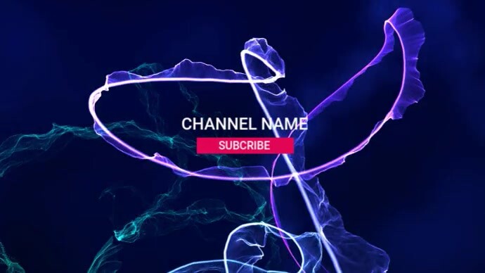 Youtube channel cover art Template | PosterMyWall