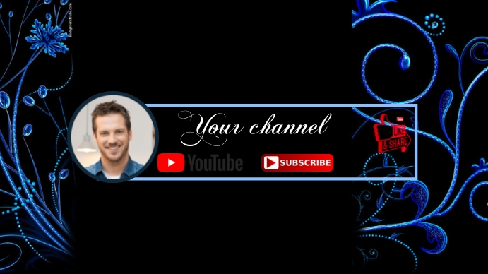Copy of YOUTUBE CHANNEL COVER DESIGN | PosterMyWall