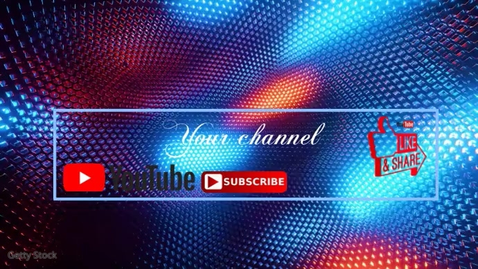 Copy of YOUTUBE CHANNEL COVER DESIGN | PosterMyWall