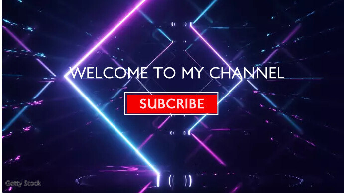 Youtube channel cover Template | PosterMyWall