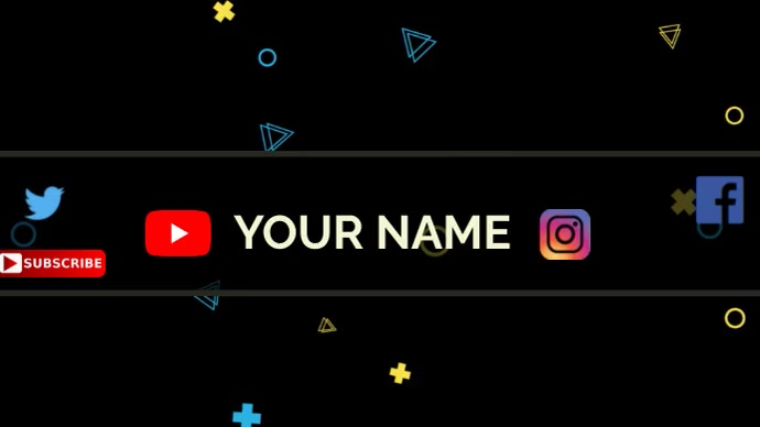 YOUTUBE CHANNEL COVER DESIGN Template | PosterMyWall