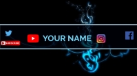 YOUTUBE CHANNEL COVER DESIGN Template | PosterMyWall
