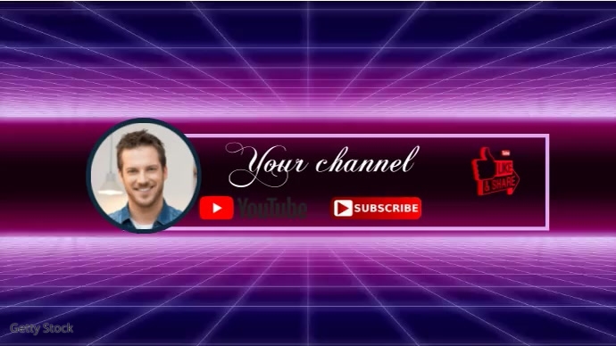 Copy of YOUTUBE CHANNEL COVER DESIGN | PosterMyWall