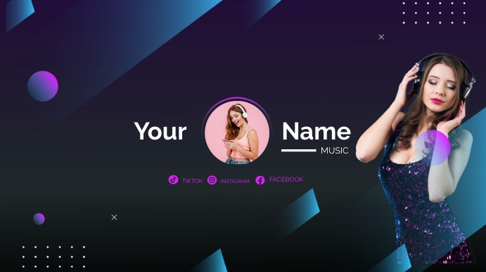YOUTUBE CHANNEL COVER DESIGN Template | PosterMyWall