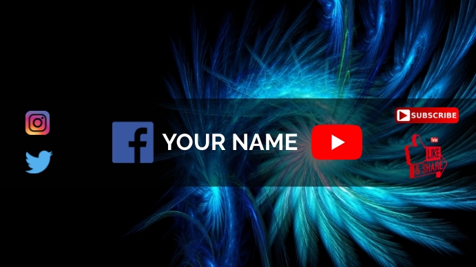 Copy of YOUTUBE CHANNEL COVER DESIGN | PosterMyWall