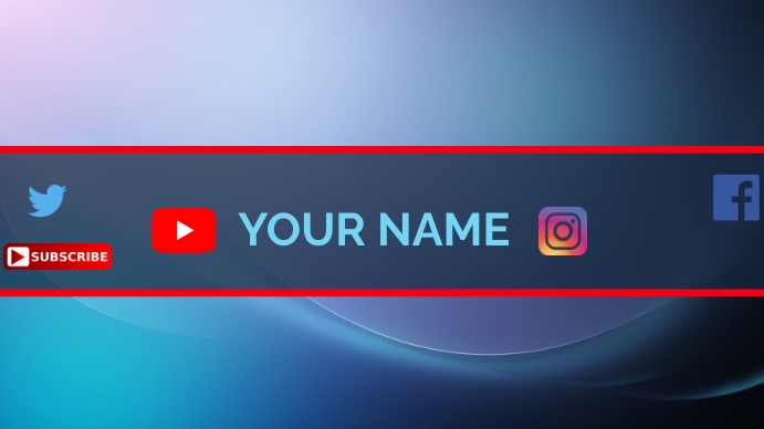 Plantilla de YOUTUBE CHANNEL COVER DESIGN | PosterMyWall