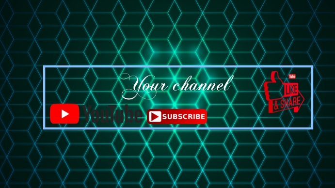 Copy of YOUTUBE CHANNEL COVER DESIGN | PosterMyWall