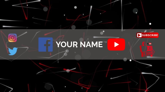 Copy of YOUTUBE CHANNEL COVER DESIGN | PosterMyWall