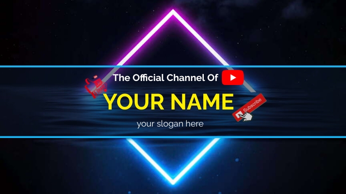 Copy of YOUTUBE CHANNEL COVER DESIGN | PosterMyWall