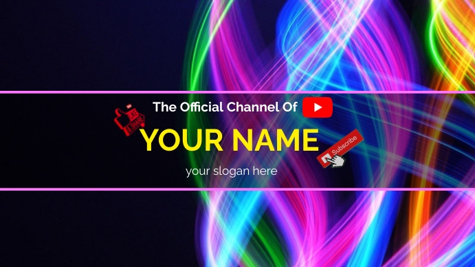 Copy of YOUTUBE CHANNEL COVER DESIGN | PosterMyWall