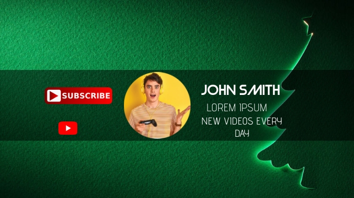 Copy of YOUTUBE CHANNEL COVER DESIGN | PosterMyWall