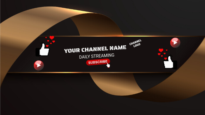 YouTube Channel Cover Template | PosterMyWall