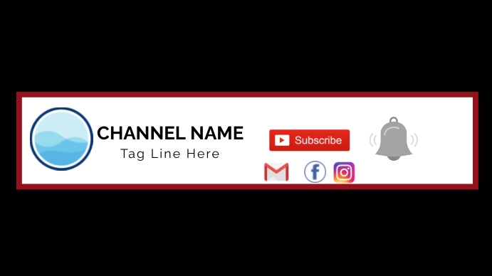 youtube channel cover design Template | PosterMyWall
