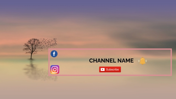 youtube channel cover design Template | PosterMyWall