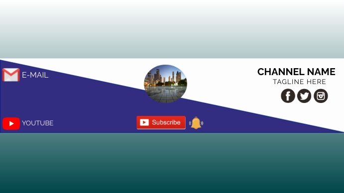 YouTube channel cover design Template | PosterMyWall