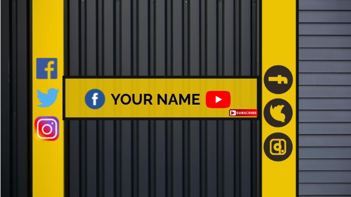 YOUTUBE CHANNEL COVER DESIGN Template | PosterMyWall